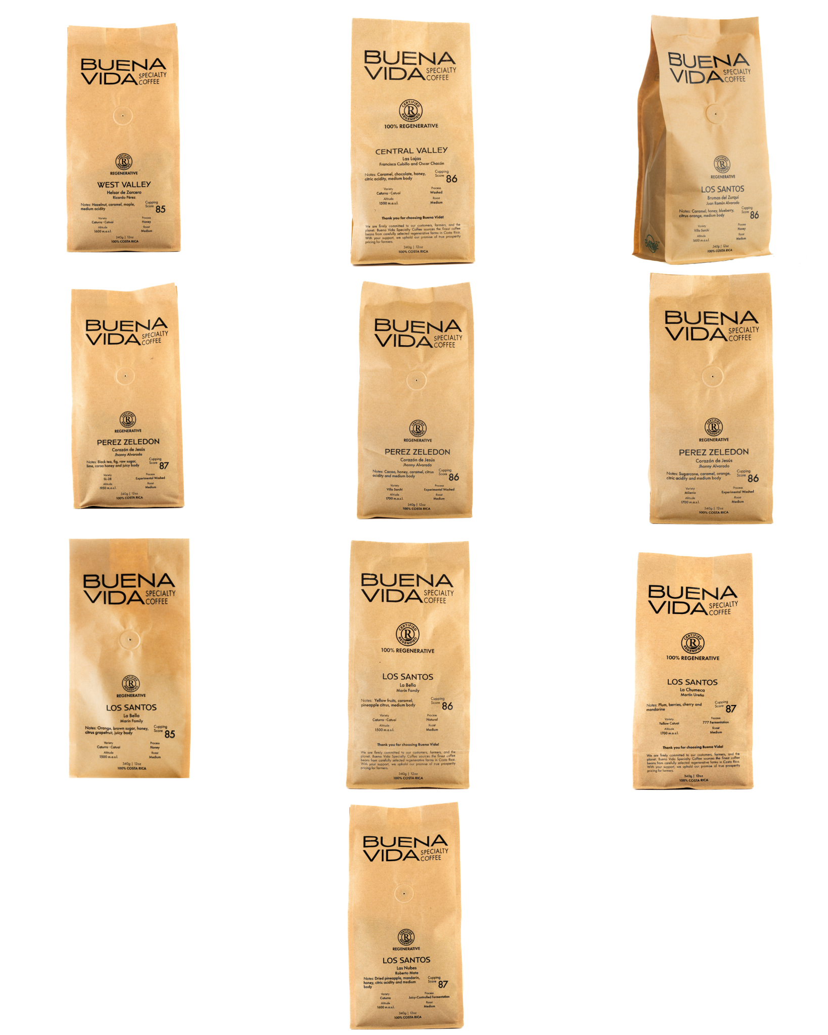 Bundle - Pay 8, 2 Free - Buenavida Coffee